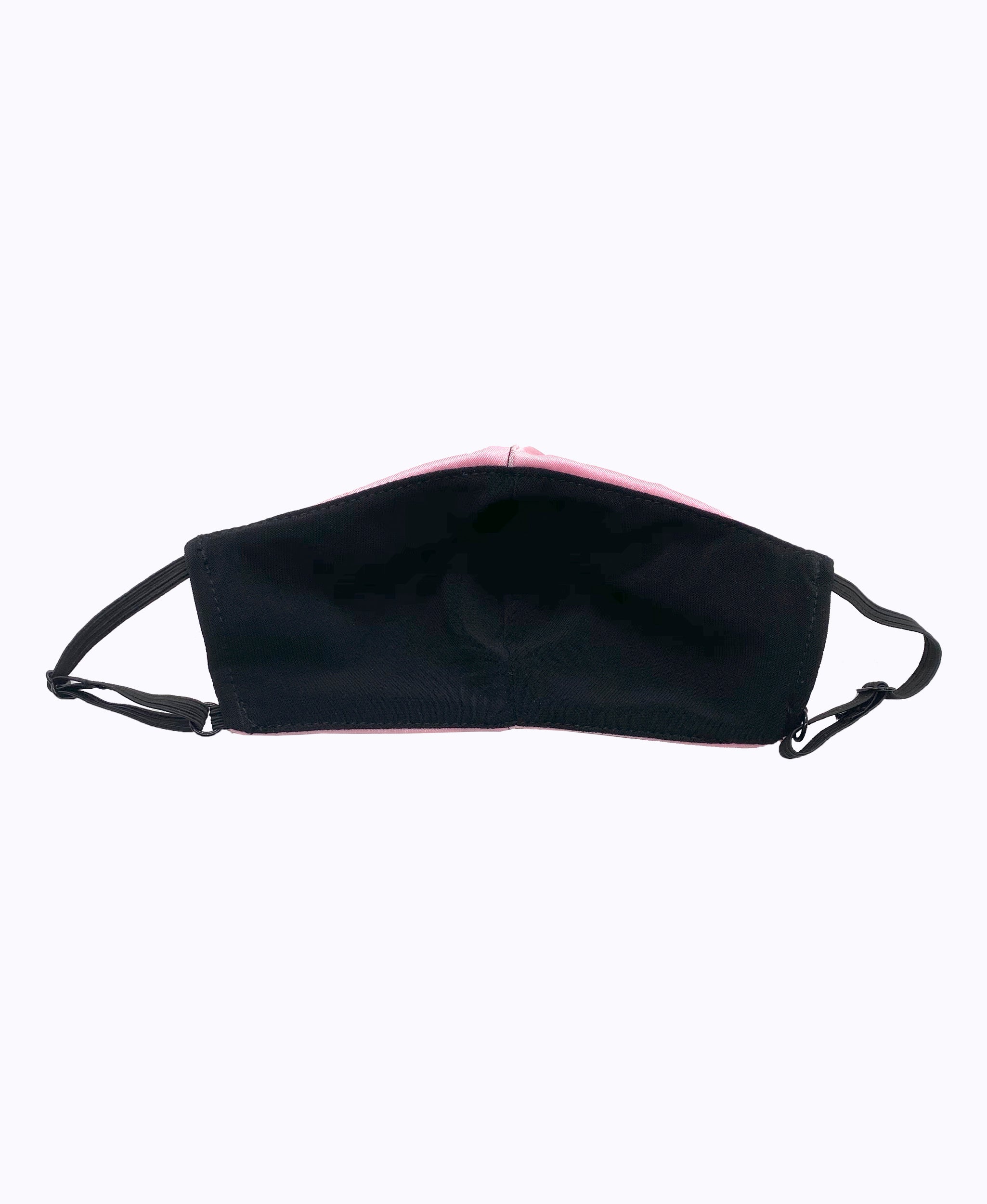 Kids Adjustable Pink Black Soft Reversible Mask – NARCES