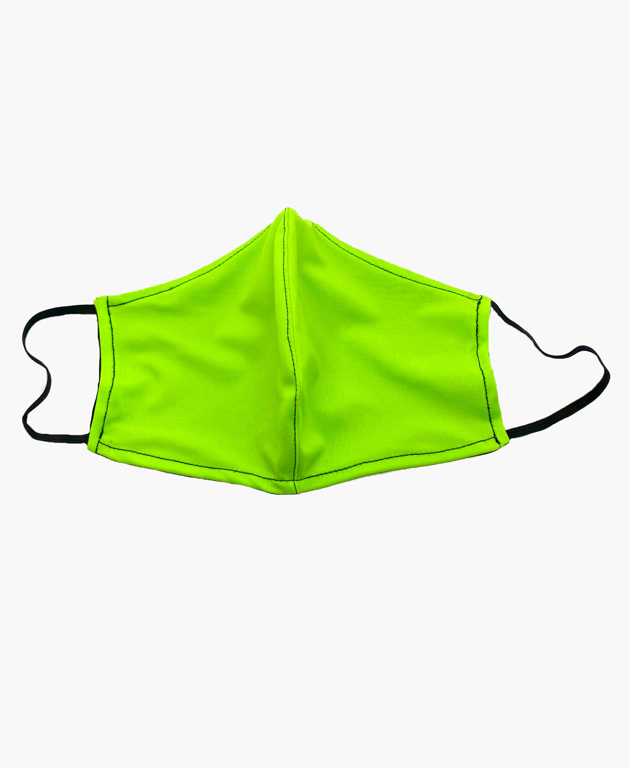 Neon Green Black Soft Reversible Mask – NARCES